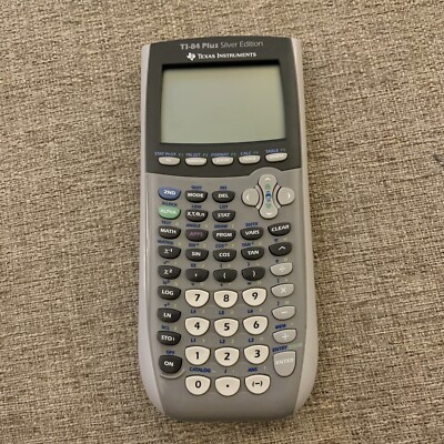 Texas Instruments TI-84 Plus Silver Edition Gray Graphing Calculator ...
