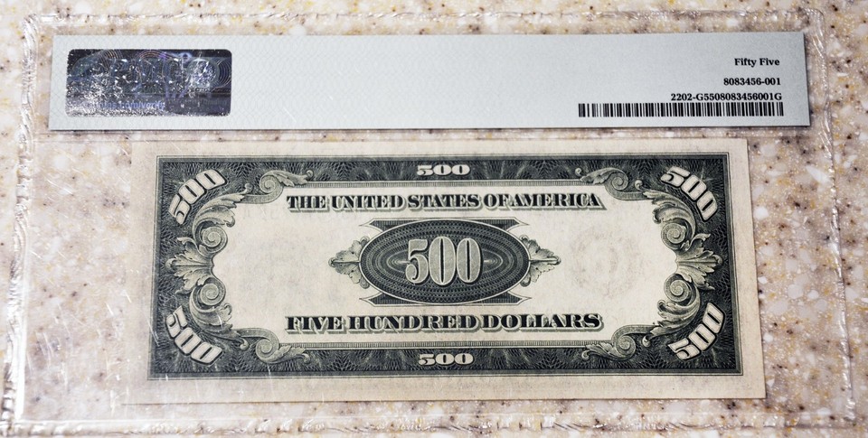 AU 1934A $500 FIVE HUNDRED DOLLAR BILL Chicago PMG 55 | eBay