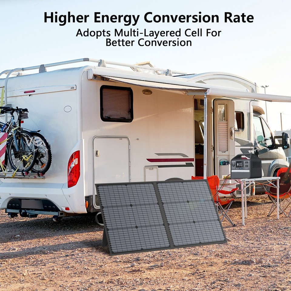 Solar Panel 110W Solar Panel 220W Portable Solar Panels for Ecoflow ...