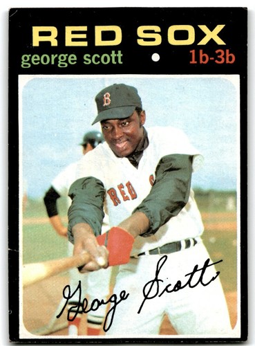 1971 Topps George Scott Boston Red Sox #9 | eBay
