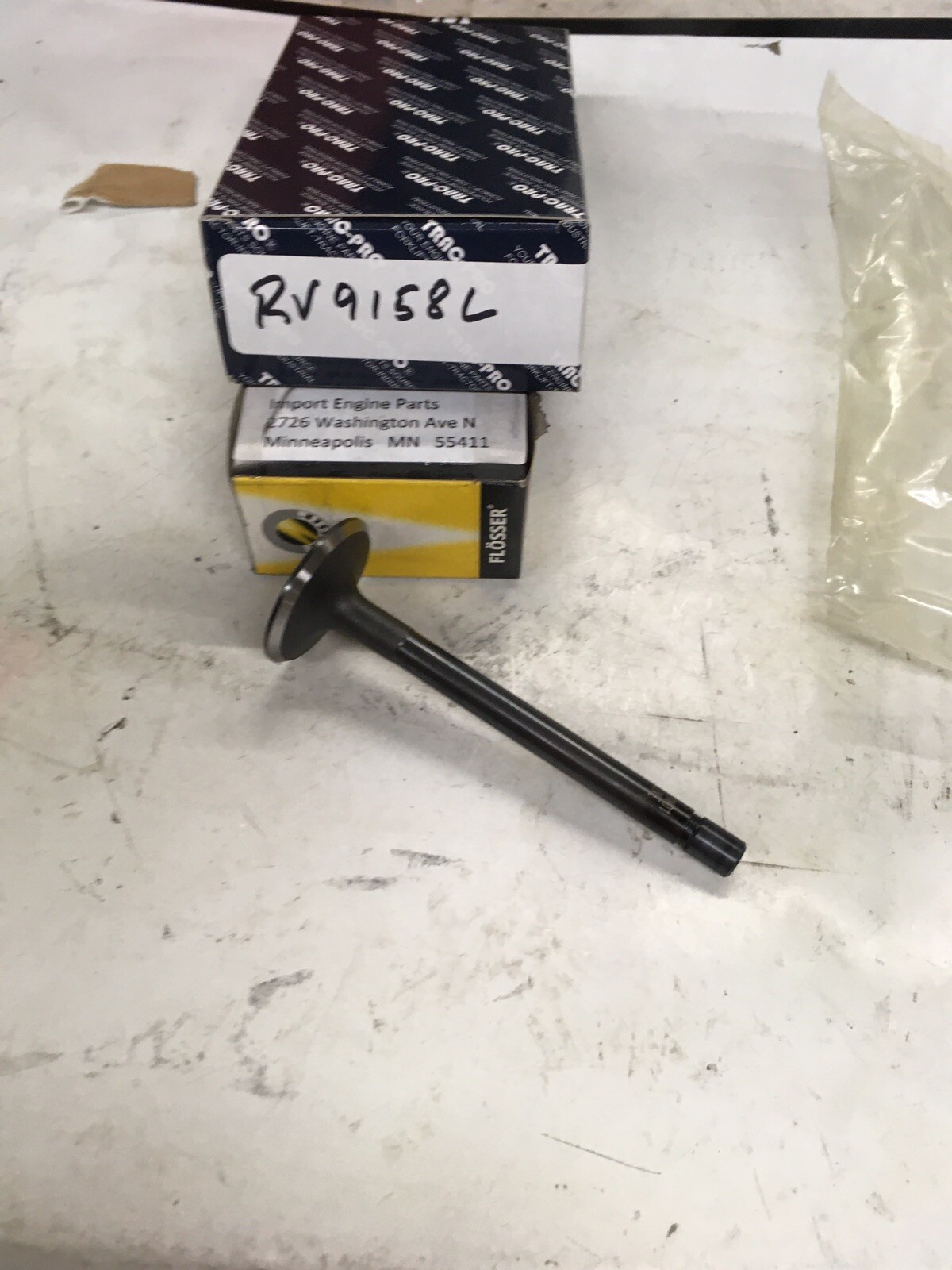 Fits Nissan Forklift J15 INTAKE Valve RV9158L 13201-01W01 LATE W/NARROW ...