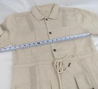 Indigo Thread Co Cotton Twill Drawstring Waist Distressed Utility ...
