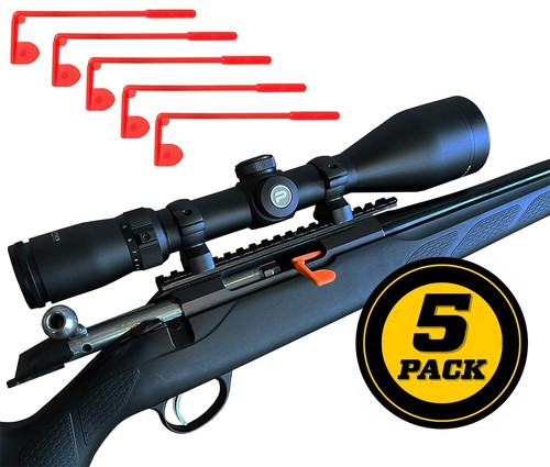 NEW Universal Rifle Chamber Flag 5 PACK - Universal Safety Safe Gun ...