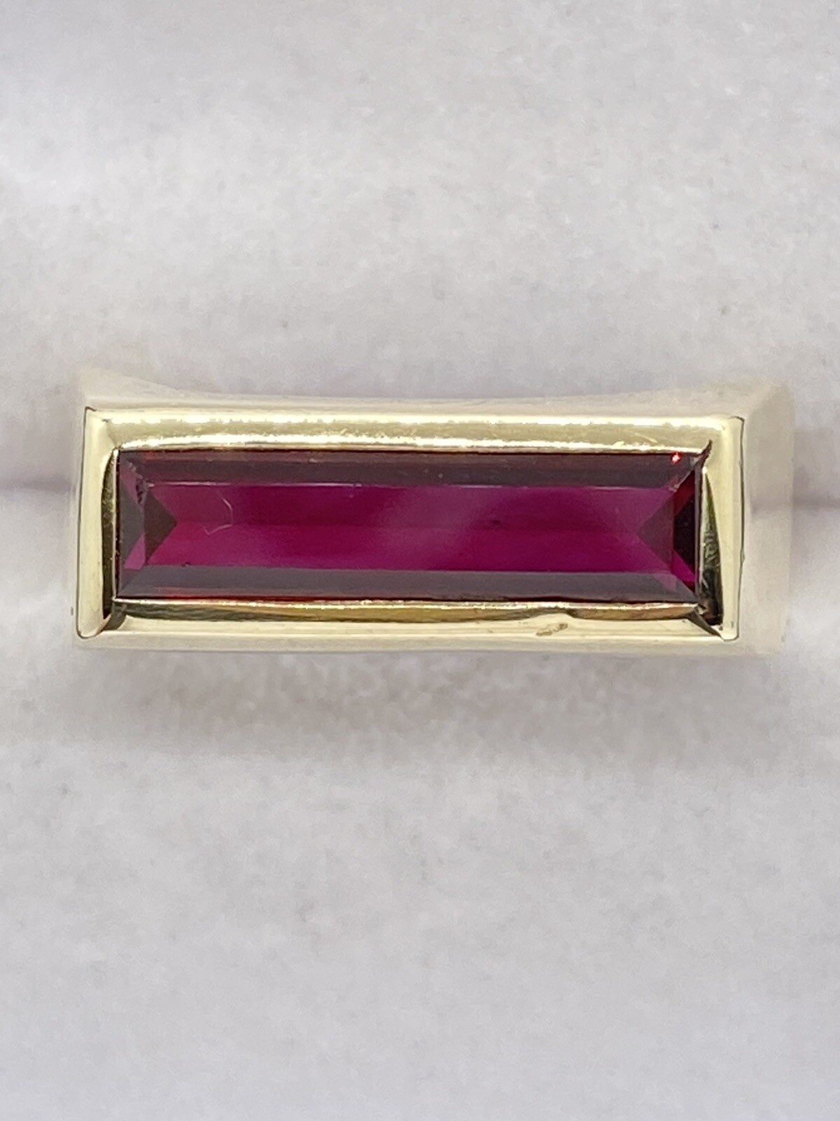 SIFFARI 10k Yellow Gold Red Garnet Ring Size 9.5 | eBay