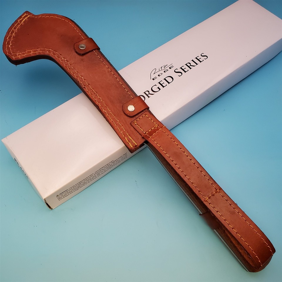 Bill Hook Machete Carbon Steel Fixed Blade16" x 9" Grape Vine Pruning ...