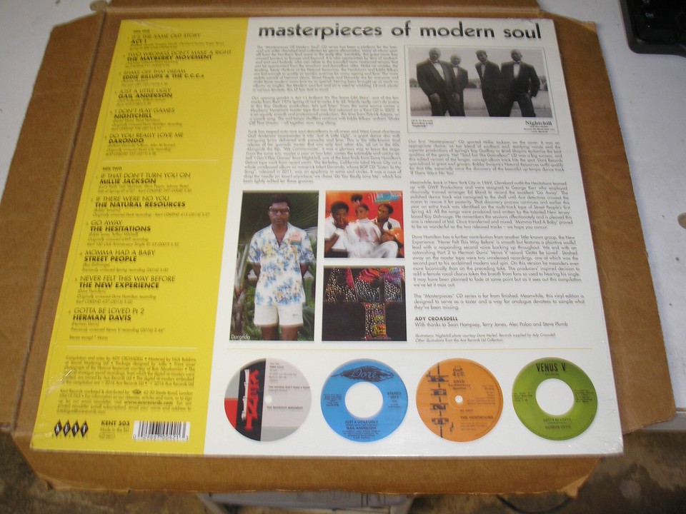 v/a - Masterpieces Of Modern Soul LP new sealed Kent soul funk | eBay
