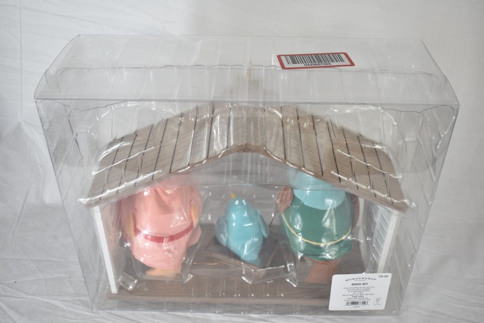 Featherly Friends Christmas Nativity Scene with 3 Birds Set - Target ...
