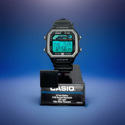 Casio WS1600 With Custom Gradient Filter And Hydro Mod | eBay