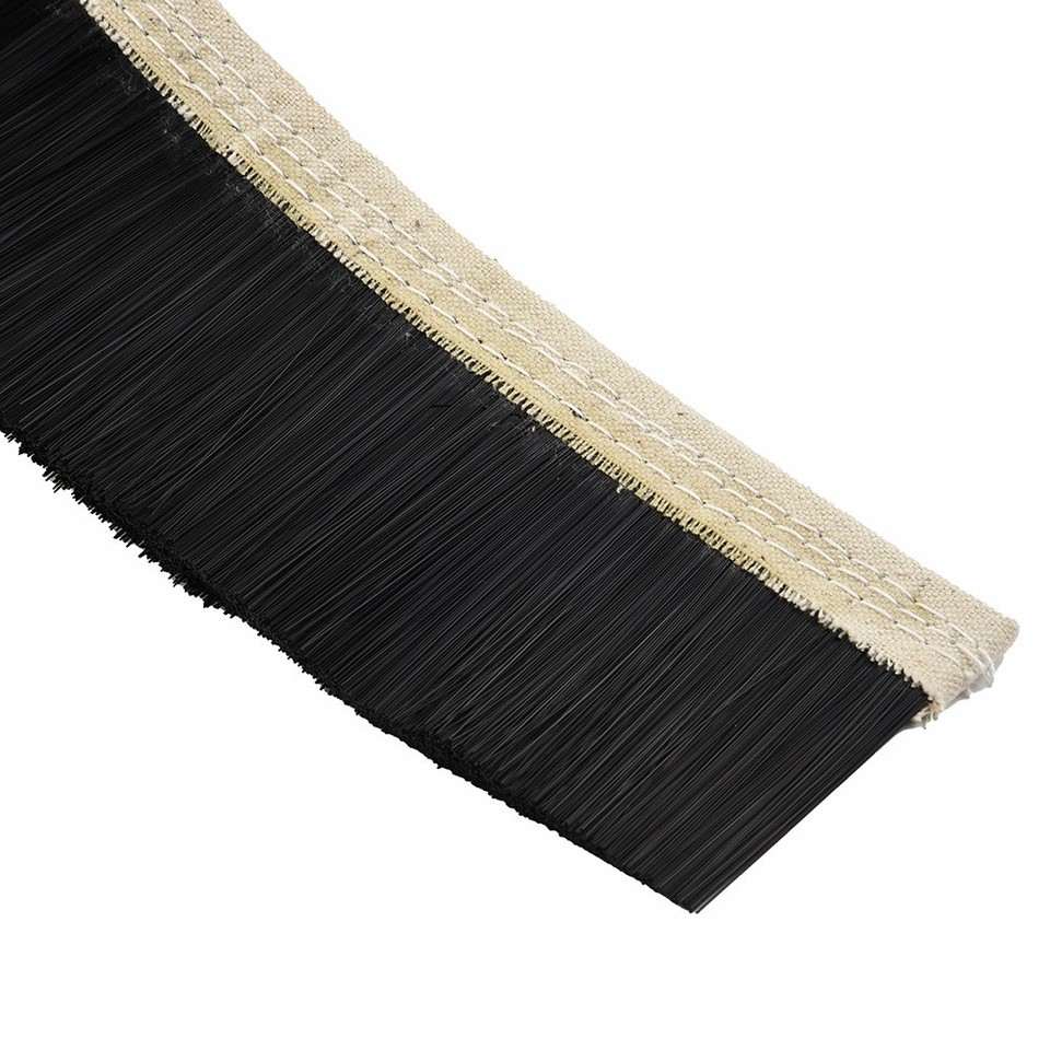 Black Dust Cover Strip Brush For Vacuum Cleaner Engraving Machine CNC ...