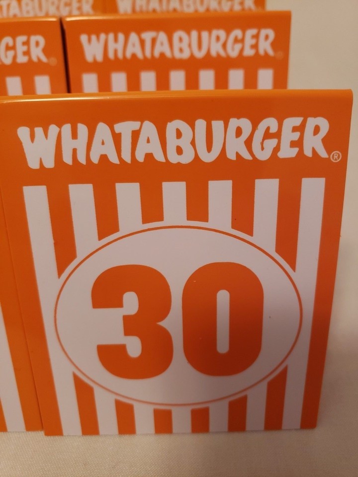 Individual WHATABURGER Restaurant Table Tent Numbers - Modern Glossy | eBay