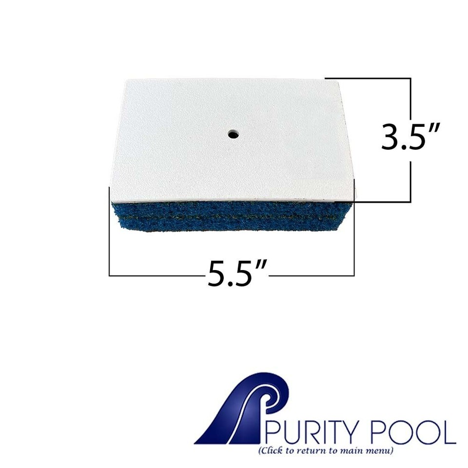 JRPF Purity Blue Fine Grade Tile Cleaning Pad 3.5" x 5.5" | eBay