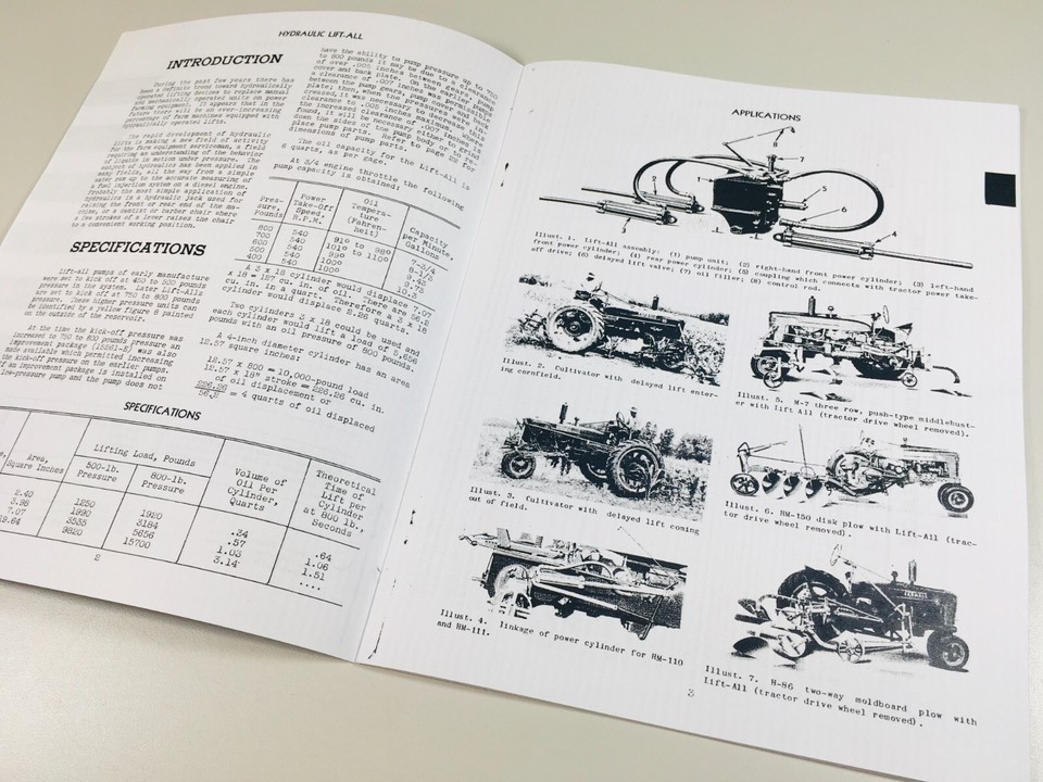 IH Farmall H HV Tractor Service Parts Operators Manuals Owners Shop ...