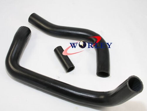 BLACK silicone radiator hose for Toyota Landcruiser HJ75 2H 1984-1990 ...