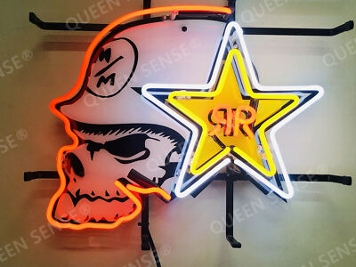 20" Rockstar Energy Logo Light Lamp Neon Sign With HD Vivid Printing ...