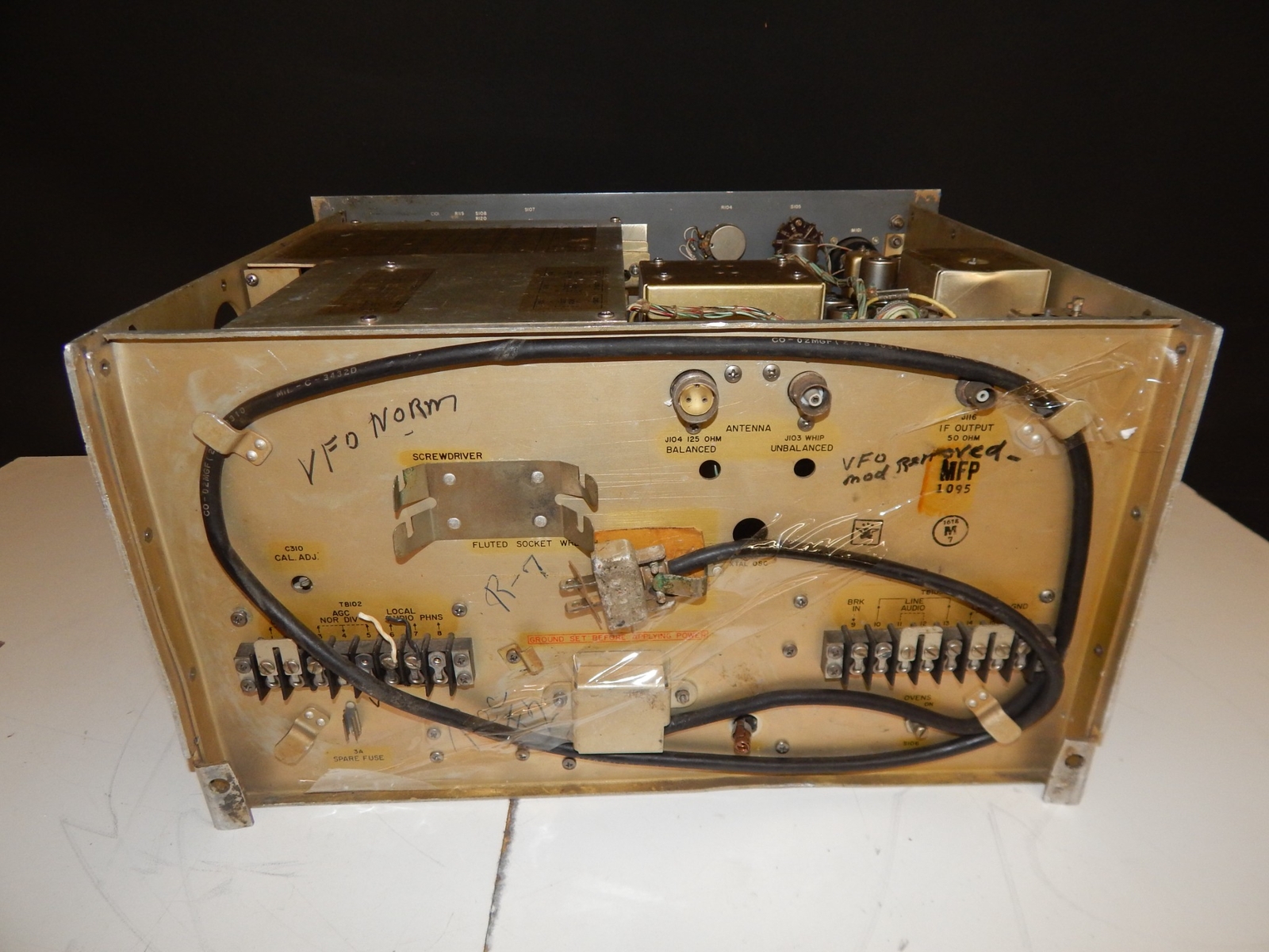 *TC*COLLINS R-390A/URR R390A HF Communication Receiver (UDK7) | eBay