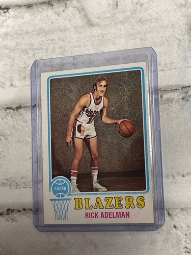 TOPPS 1973-74 #27 RICK ADELMAN BLAZERS NM-MT OR BETTER NBA BASKETBALL ...