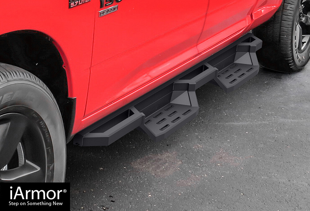 iArmor Steel Pocket Steps Armor Fit 09-18 Dodge Ram 1500 Quad Cab | eBay