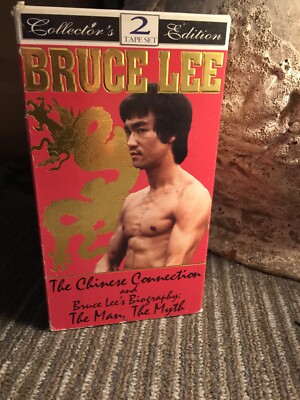 Bruce Lee The Chinese Connection VHS Rare Copy Collectors Edition ...