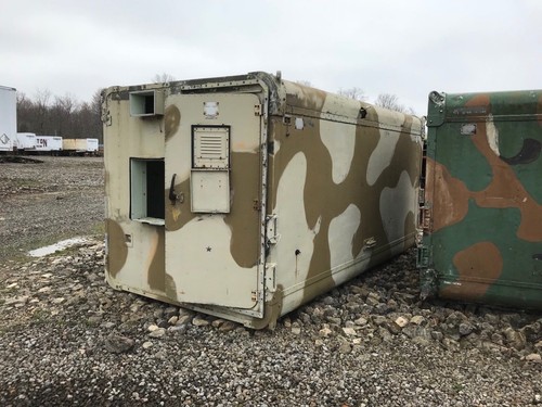 Military Communications Shelter, Big. Aluminum. Used. For an M-series ...