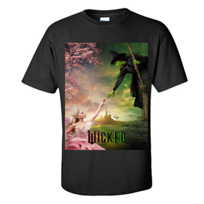 Wicked The Musical T Shirt Wicked Movie Shirt Graphic Tee S-XXXL | eBay