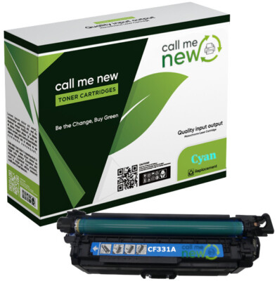 Callmenew Toner für HP CF331A cyan Color LaserJet Enterprise M 651 ...