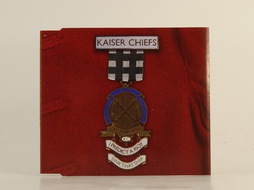 KAISER CHIEFS I PREDICT A RIOT (RED COVER) (H1) 2 Track CD Single with ...