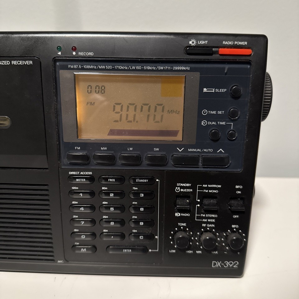 Vintage Radio Shack DX-392 Receiver - Powers On And Radio Is Working ...