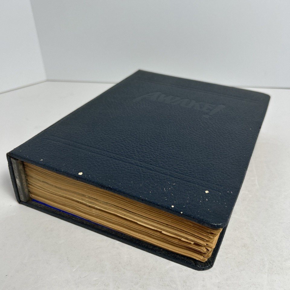 Awake Magazine 1954 Full Year Set In Hard Binder Jehovah's Witness ...