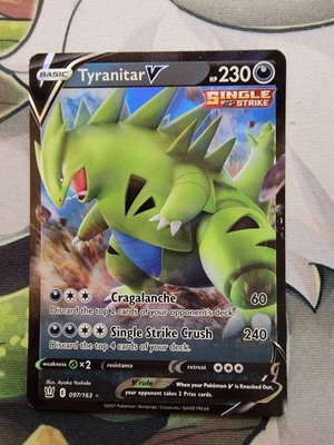Tyranitar V 97/163 Pokemon TCG Battle Styles NM | eBay