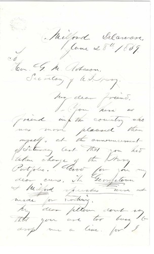 [Gettysburg, Antietam] Gen. Alfred Torbert Congratulates Grant's Navy ...