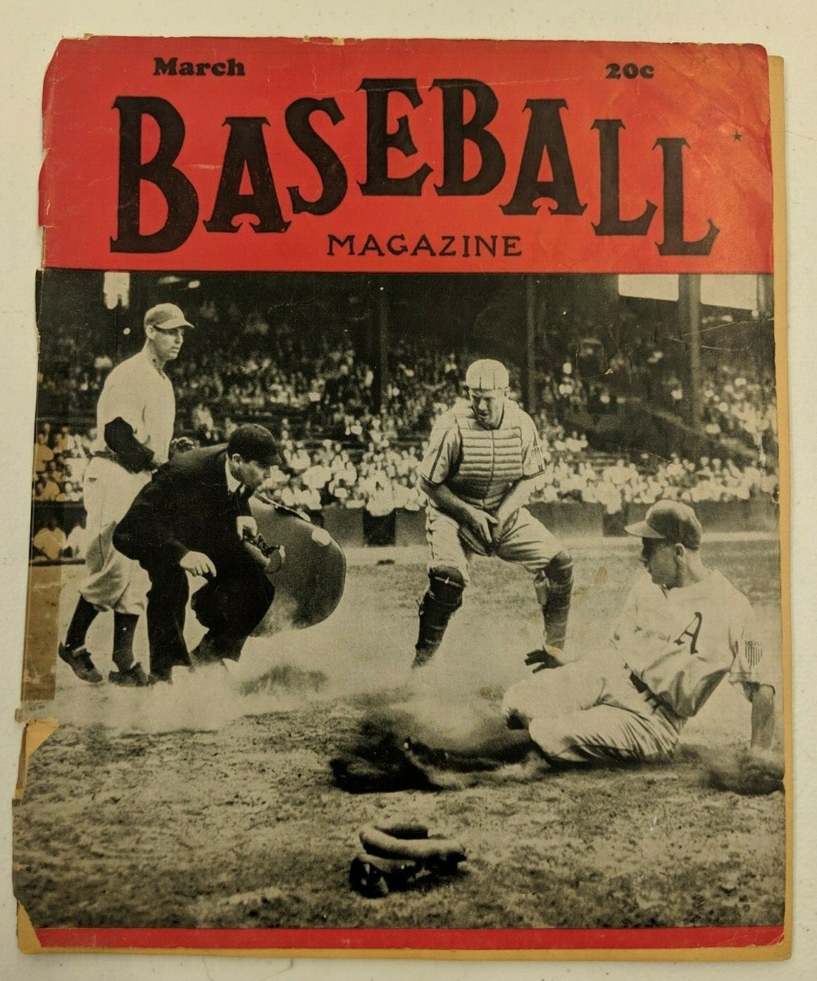 Baseball Magazine March 1946 - Bob Wilkins Cover - Vintage Sports ...