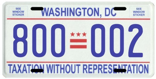 Donald Trump for President Washington D.C. Inauguration License plate ...