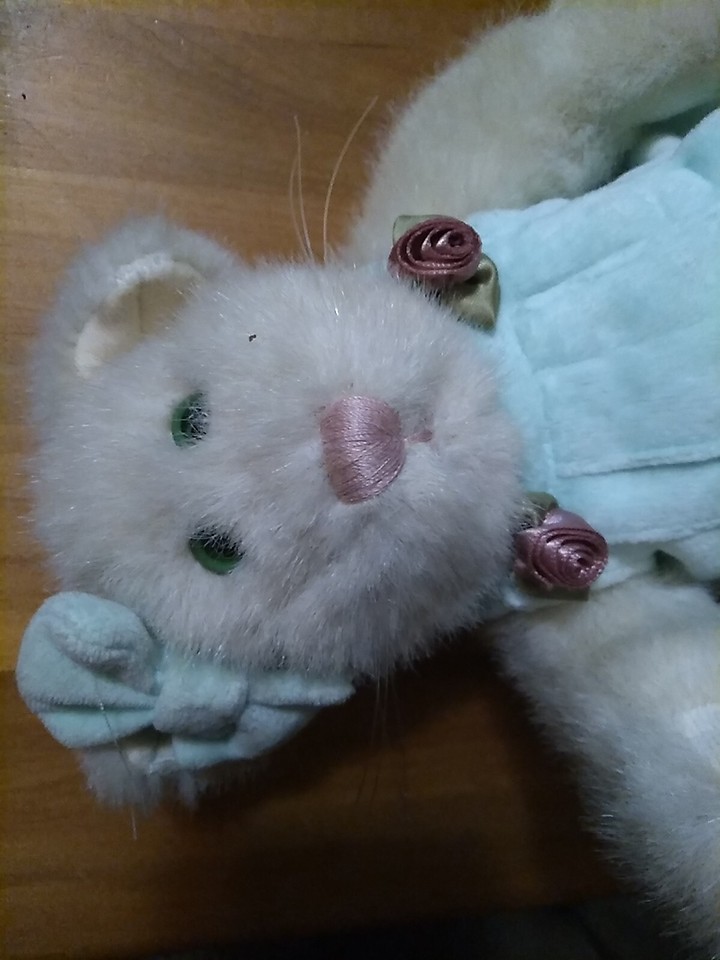NOS Boyds Bears Suzie Purrkins Green Eye Plush Cat | eBay