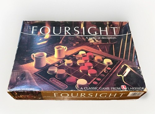 1985 Foursight Board Game ~ by Lakeside Games Complete | eBay