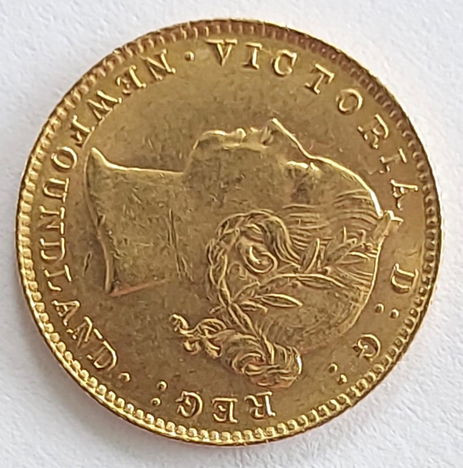1888 Newfoundland $2 Dollars Gold Coin | eBay