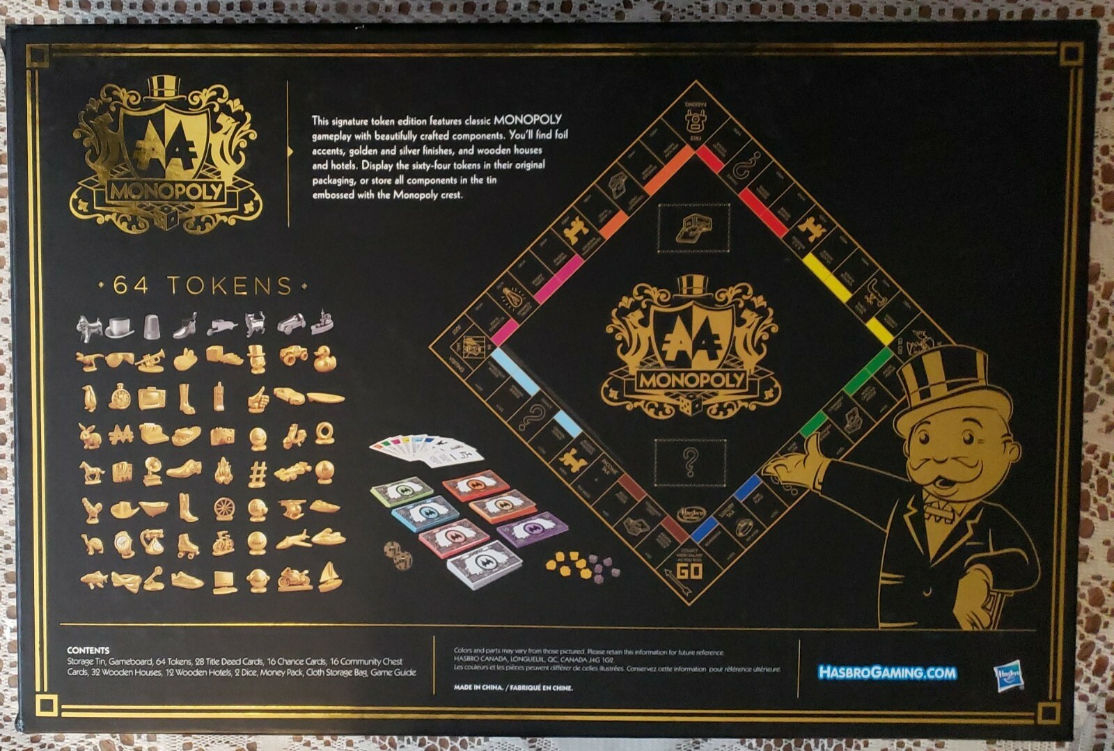 Hasbro Gaming Monopoly Signature Token Collection NIB. Rare*read ...