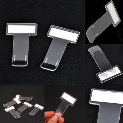 Car Van Parking Ticket Permit Transparent Self-Adhesive Holder ...