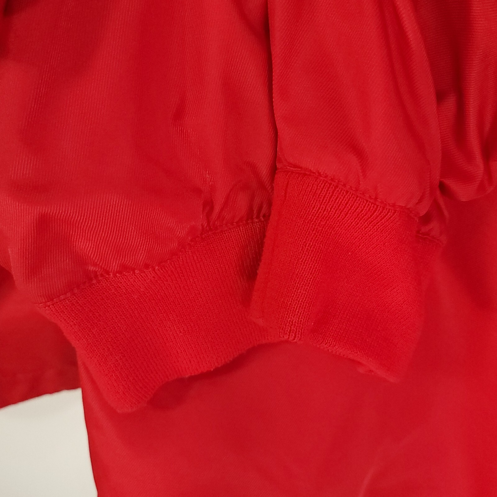Champion Windbreaker Jacket Men's XL Red White Nylon Pullover Lined | eBay
