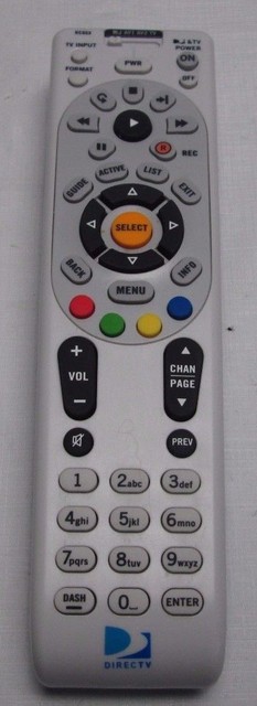 Directv RC65X Universal IR Remote Control Direct TV H24 H25 HR24 | eBay