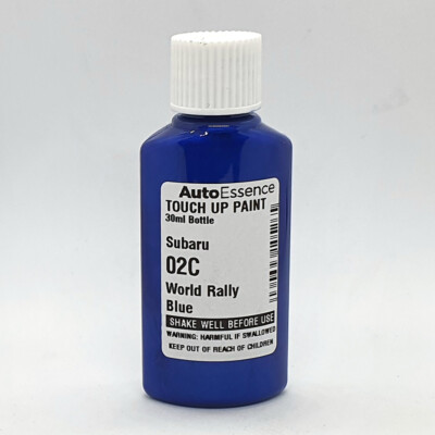 SUBARU WORLD RALLY BLUE 02C PAINT TOUCH UP KIT 30ML IMPREZA STI WRX ...