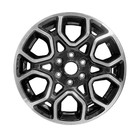 18x8.5 Snowflake Design Alloy Wheel Machined & Painted Gloss Black 560 ...