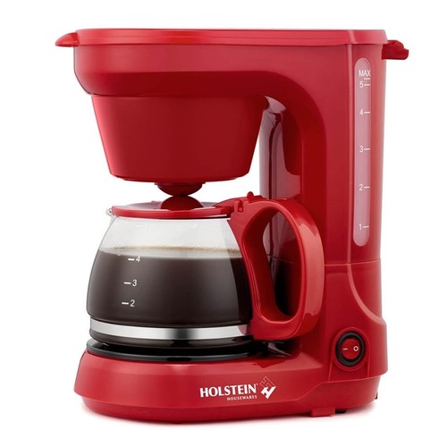 5 Cup Drip Coffee Maker Convenient And User Friendly With Permanent ...