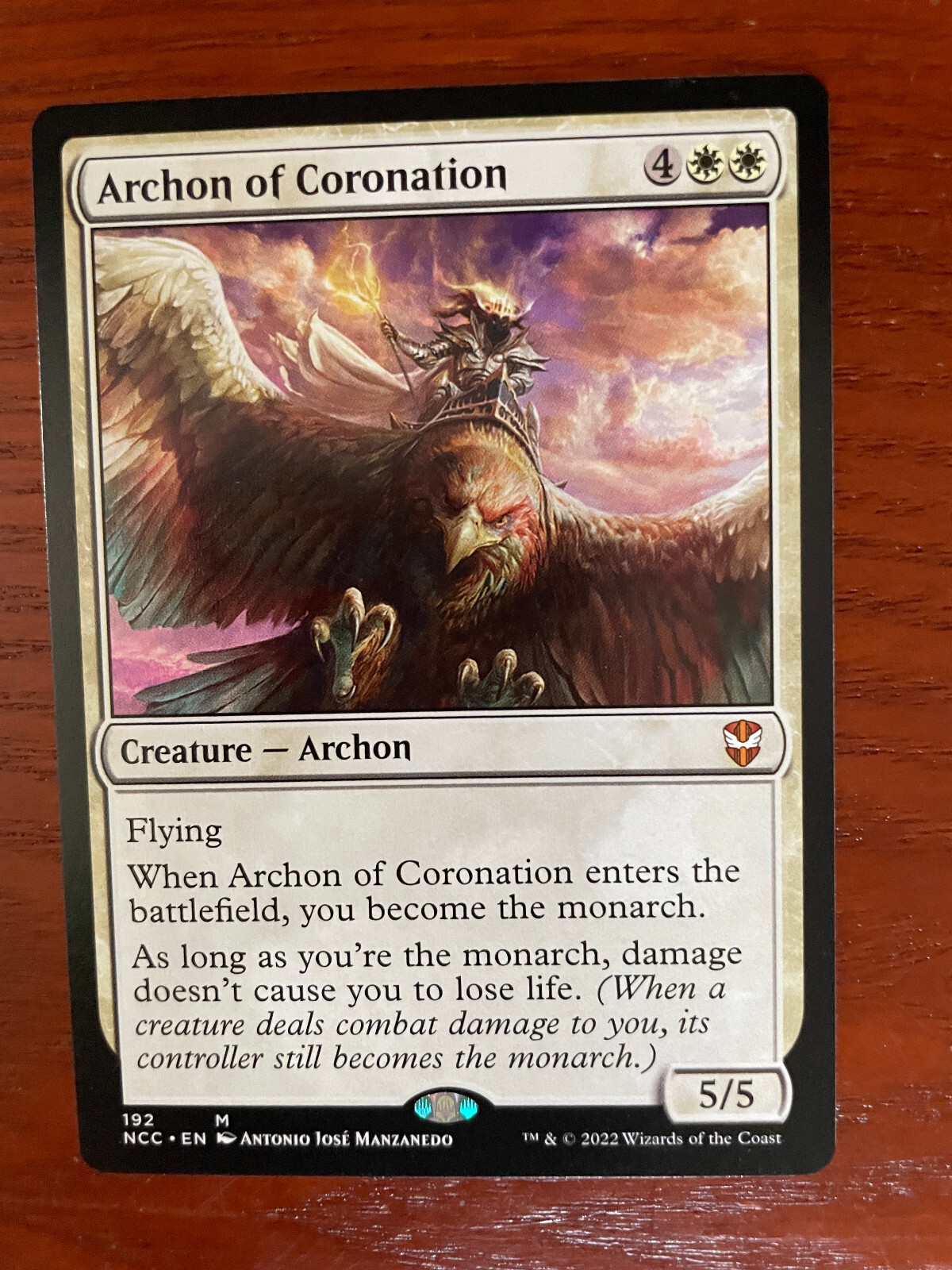 MTG Archon of Coronation SINGLE USED EXCELLENT CONDITION SEE PHOTOS | eBay