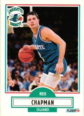 1990-91 FLEER BASKETBALL REX CHAPMAN #17 CARD $0.99 VALUE BOX | eBay