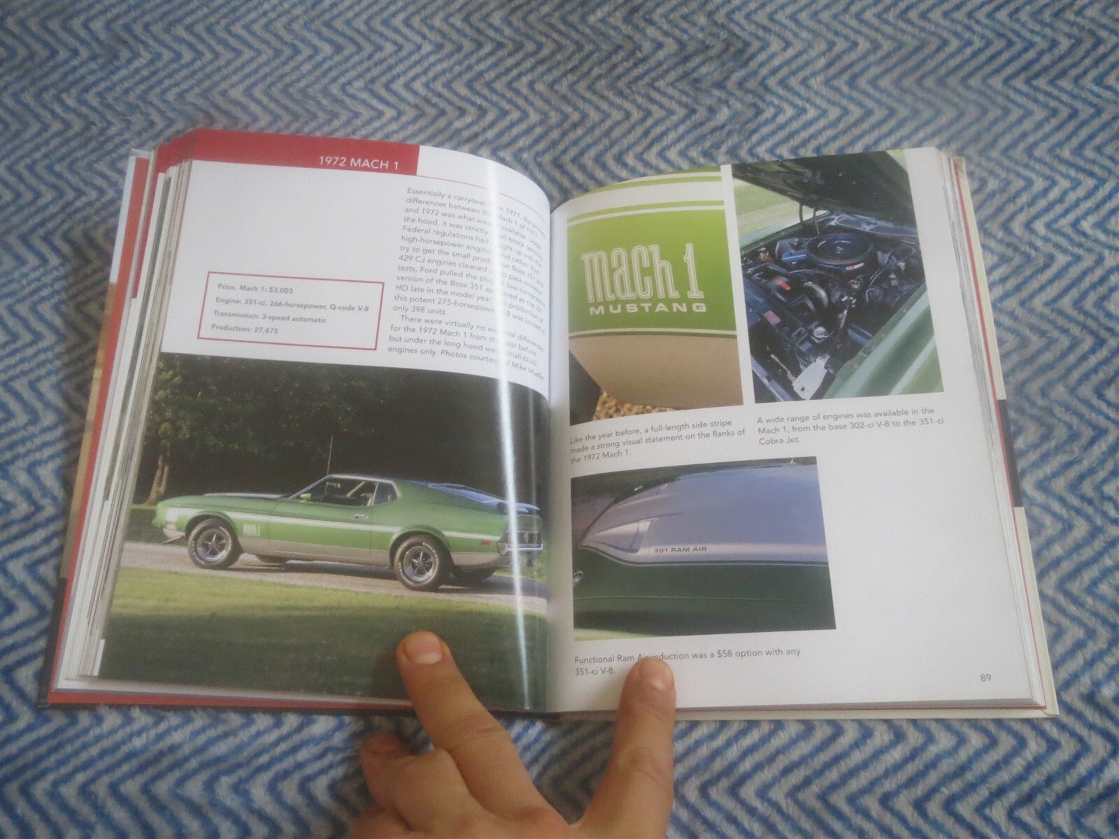 FORD MUSTANG GALLERY PHOTO BOOK DAVID NEWHARDT MACH 1 BOSS SHELBY GT ...