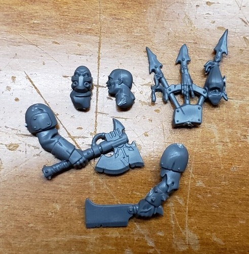 Warhammer 40k Kill Team Bits Blooded Traitor Guard Butcher w/Axe ...