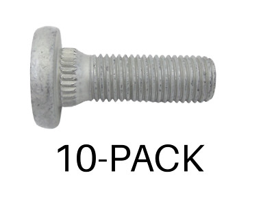 10-Pack Dexter 2010949 M16 X 2.0 x 50MM Wheel Bolt Stud 9.8 Grade | eBay