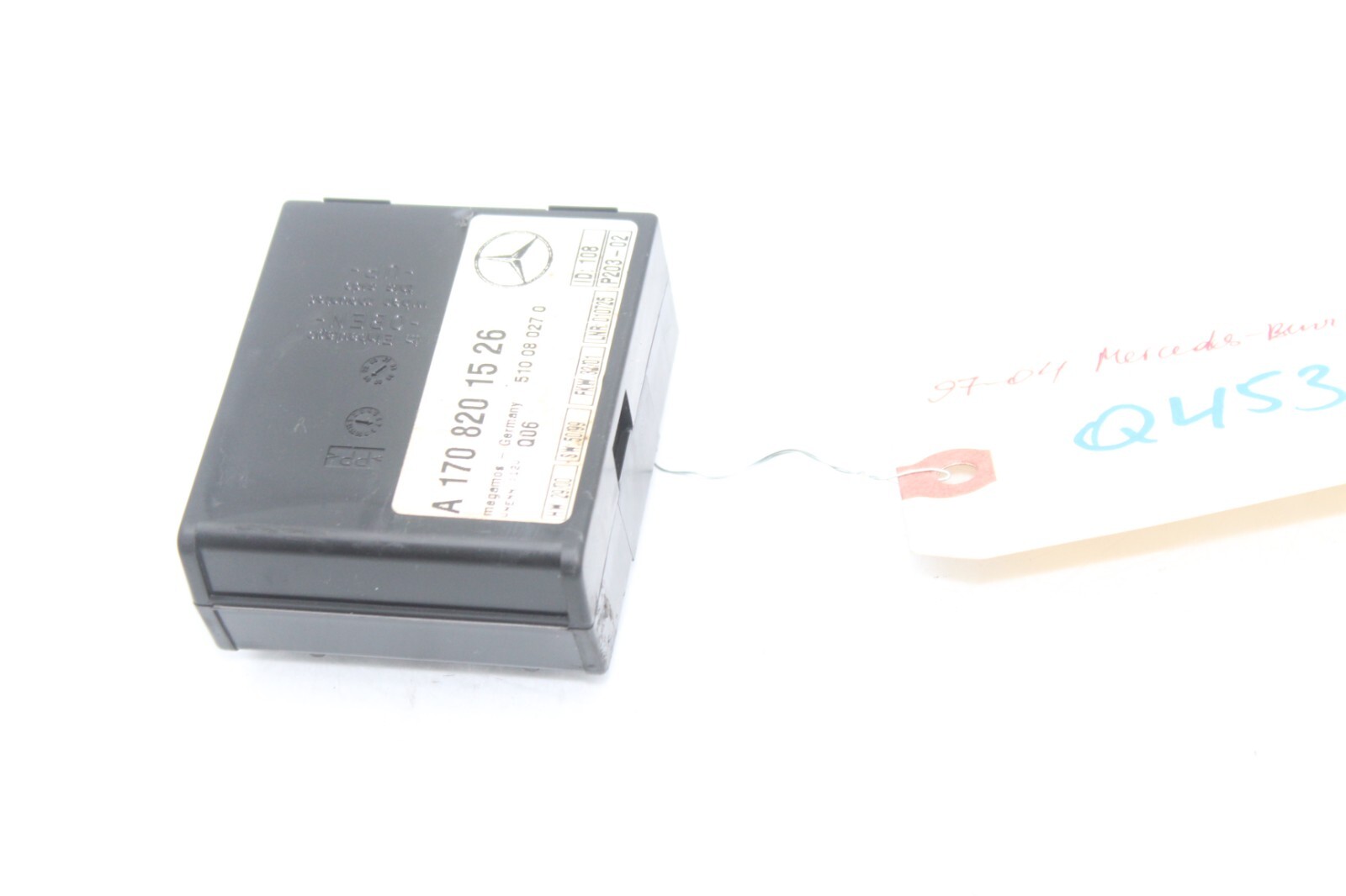 01-04 MERCEDES-BENZ SLK230 ANTI THEFT ALARM CONTROL MODULE Q4537 | eBay