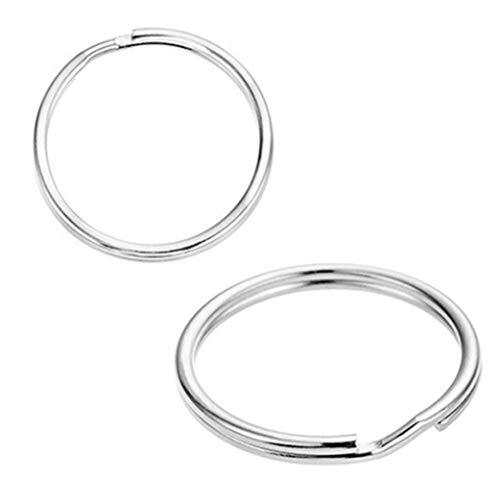 12 Pack 2 Inch Large Split Key Rings Key Chain Ring Connector for ...