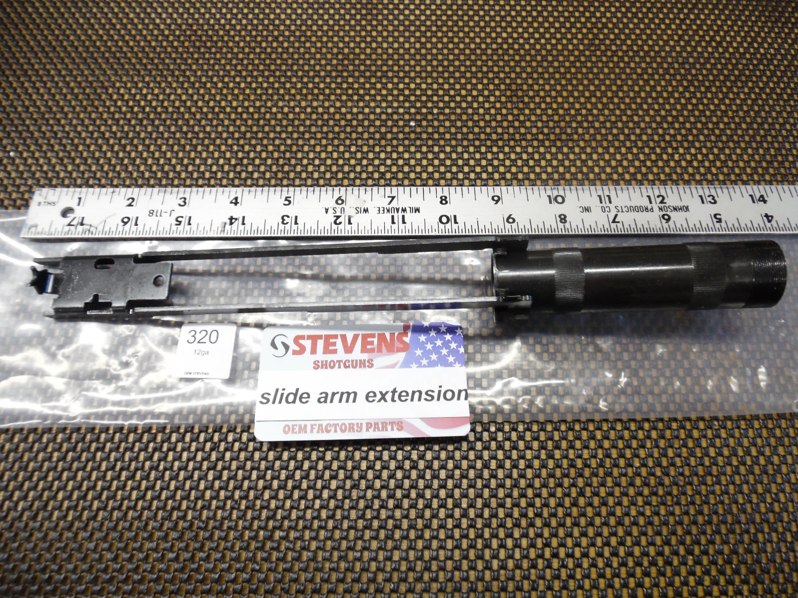 for STEVENS 320 OEM Factory New 20ga SLIDE ARM EXTENSION with FREE ...